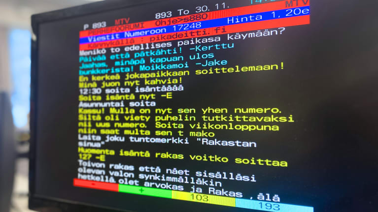 Terno Hedman tottui kiven sisällä jokailtaiseen viestiin ...