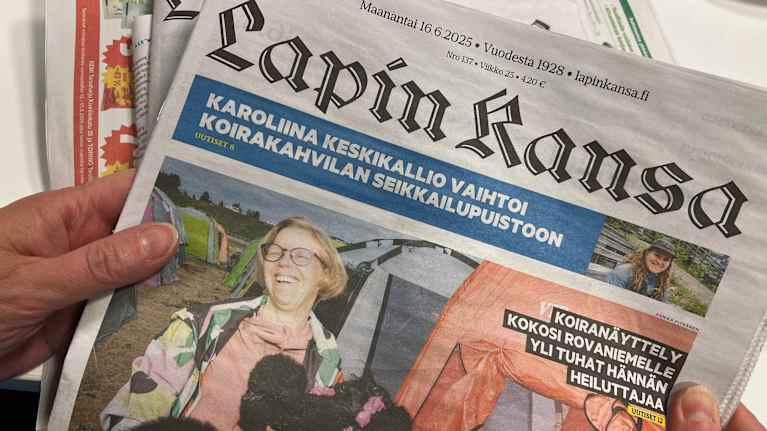 Lapin Kansa: uudeksi päätoimittajaksi on valittu Suvi Tanner | Lappi | Yle