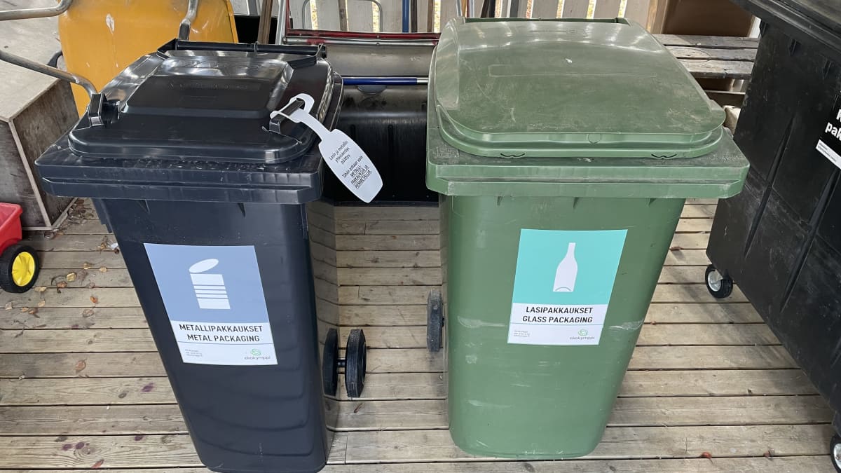 Lasin ja metallin lajittelu on muuttunut kainuulaisissa taloyhtiöissä ...