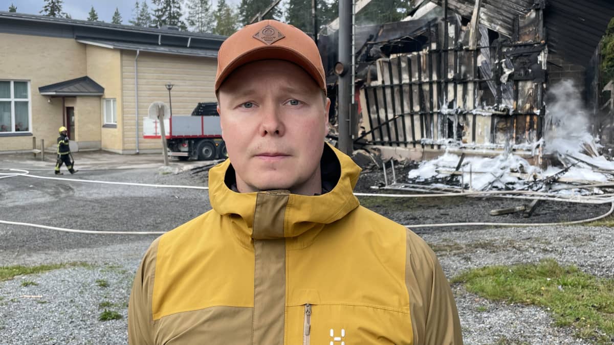 Pihkainmäen koulun lämpövoimalarakennus tuhoutui tulipalossa täysin ...
