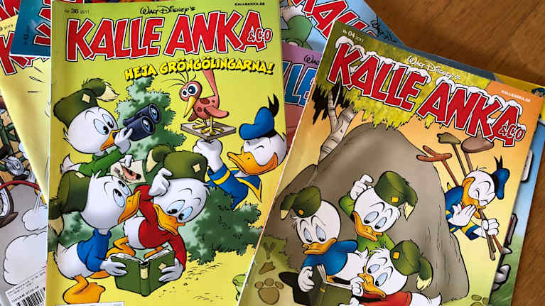 Robban Hagnäs var stor Kalle Anka-fantast som barn: ”Jag mindes inte ...