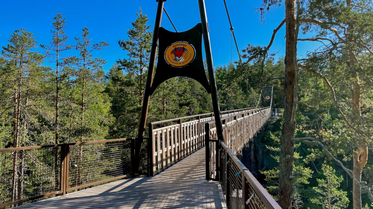 Kansallispuiston uusi silta joutui käyttökieltoon – edellinen sortui vuonna 2018 | Kymenlaakso | Yle
