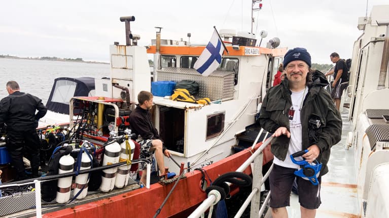 Maailman vanhin merenpohjassa makaava tykki saattoi löytyä Porkkalan ...