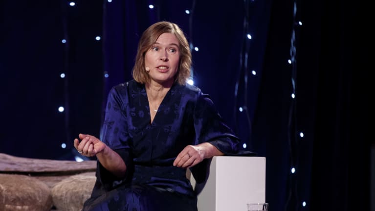 Viron entisen presidentin Kersti Kaljulaidin tasa-arvoa käsitellyt puhe ...