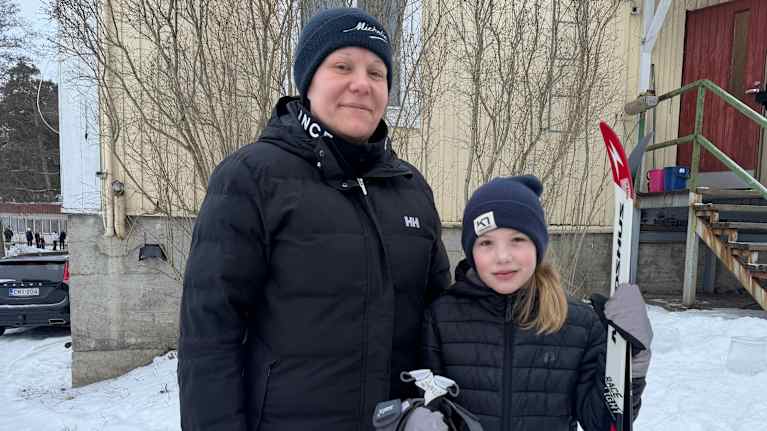 Snö och kyla ger skratt och glädje i skidspåret – stort intresse bland ...