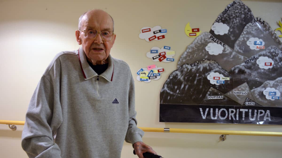 Olavi Kataja-Rahko taisteli jatkosodassa Syvärillä – nyt satavuotias ...