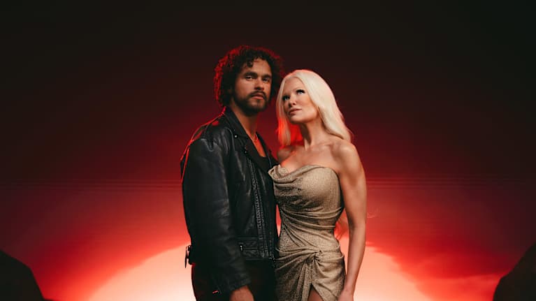 International violin star Linda Lampenius and Finnish pop star Pete ...