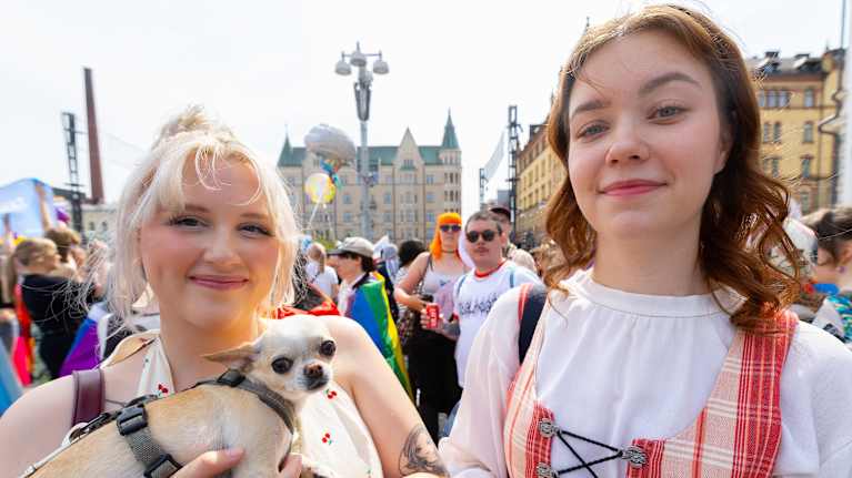 Ilmari Nurminen julisti sateenkaarirauhan Tampereelle – sen teki nyt ...