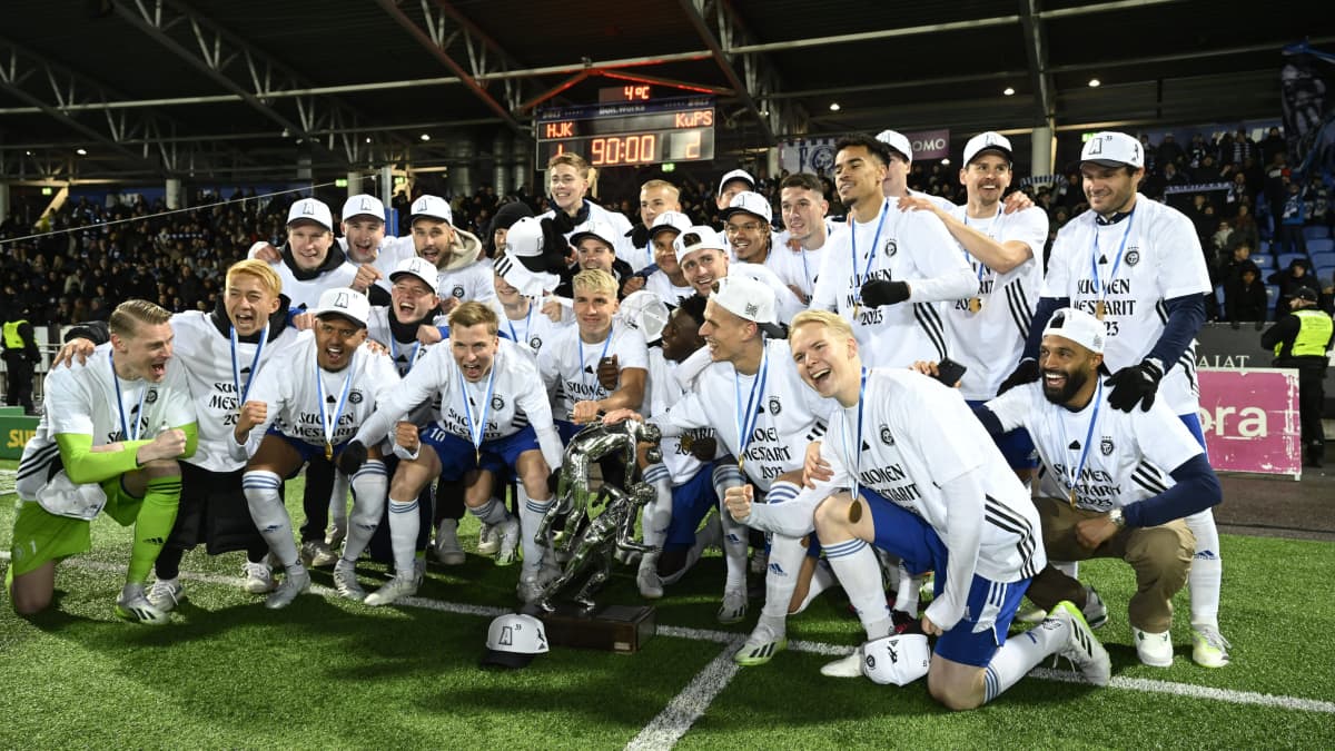 HJK on jälleen Suomen mestari, maalieron turvin! Katso, miten fanit ...