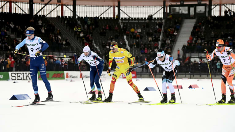 Kalle Lassila löi pöytään oman joukkueensa MM-kisojen sprinttiin ...