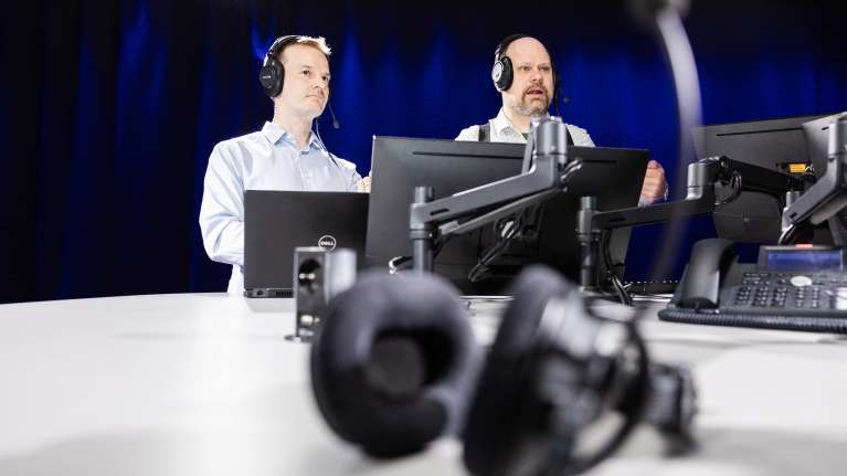 Turvallisuus ennen kaikkea: Radiostudiosta tehtävät eurovaalitentit ...