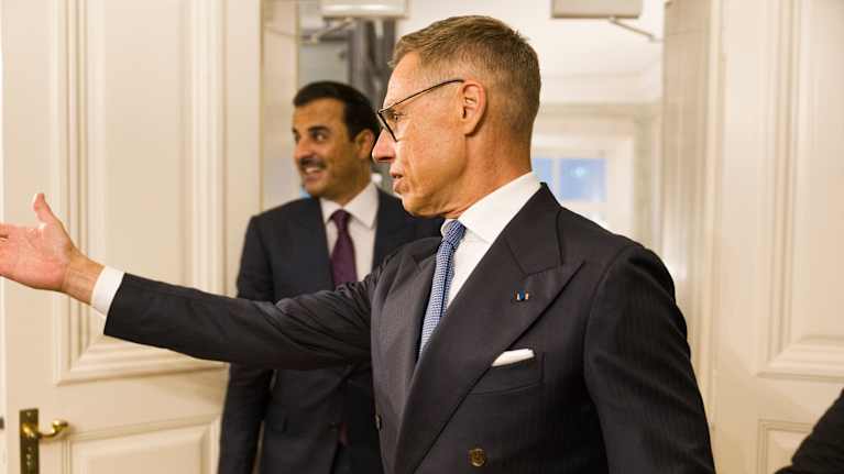 Finnish President hosts Emir of Qatar | Yle News | Yle