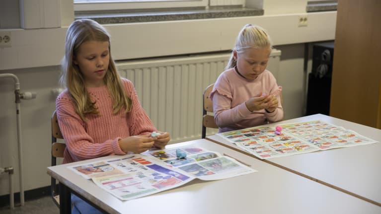 5.-luokkalainen Emilia Huusari pääsee harrastukseensa heti koulun ...