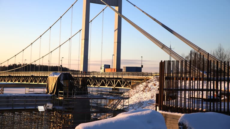 Hyytävä talvi koettelee rakentajia, mutta yli 600-metrinen ...