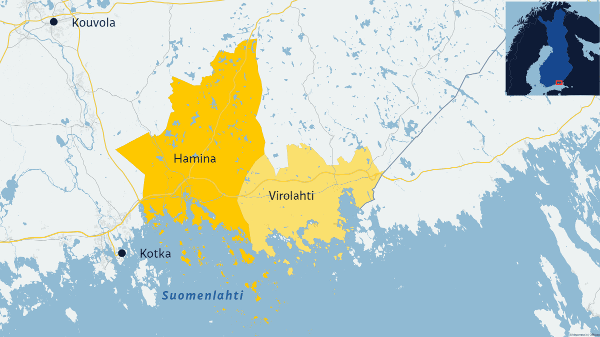 Hamina ja Virolahti alkavat selvittää kuntaliitosta: ”Vaikeita ...