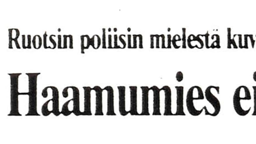 Suomen pääministeri sai Olof Palmen murhan jälkeen listan – vaikutti ...