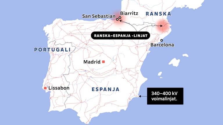 Espanjan ja Portugalin sähkökatkojen syistä liikkuu villejä väitteitä ...