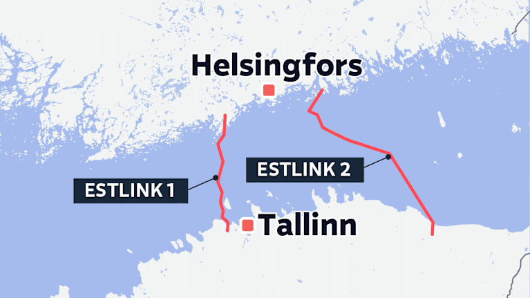 Fingrid: Kabelskadan mellan Finland och Estland inträffade på ...