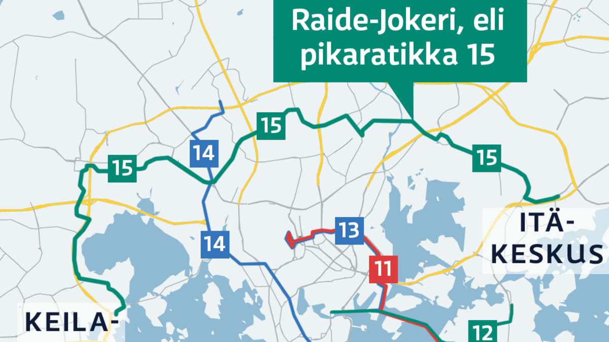 Pikaratikat jyräävät bussilinjojen numerot uusiksi Helsingissä: kohta ...
