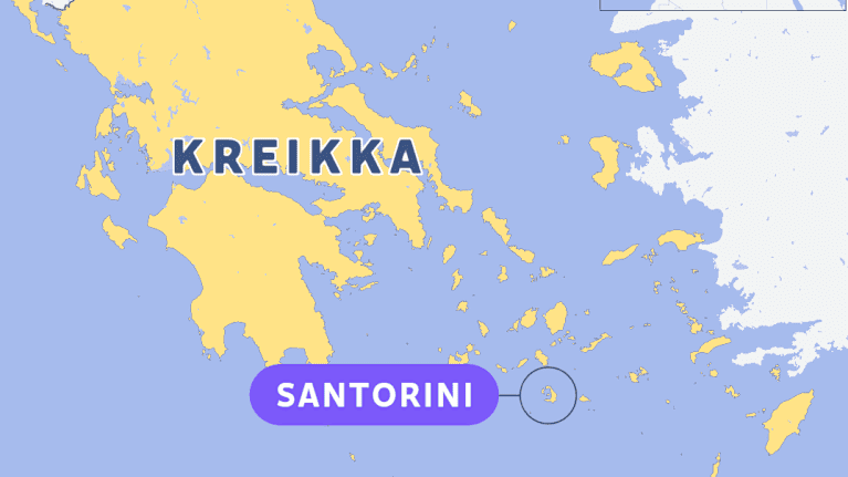 Santorinilaiset lisääntyvät innokkaimmin Kreikassa – perheenäiti Olympia Giouroukeli paljastaa ...