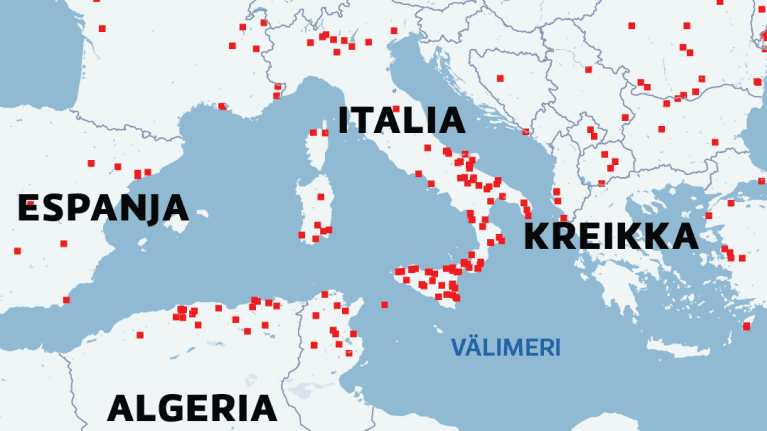 Suuri osa Italian maastopaloista vaikuttaisi olevan ihmisen sytyttämiä ...