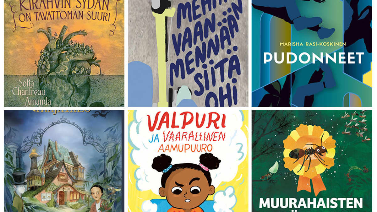 Lasten- ja nuortenkirjallisuuden Finlandia-ehdokkaissa seikkaillaan ...
