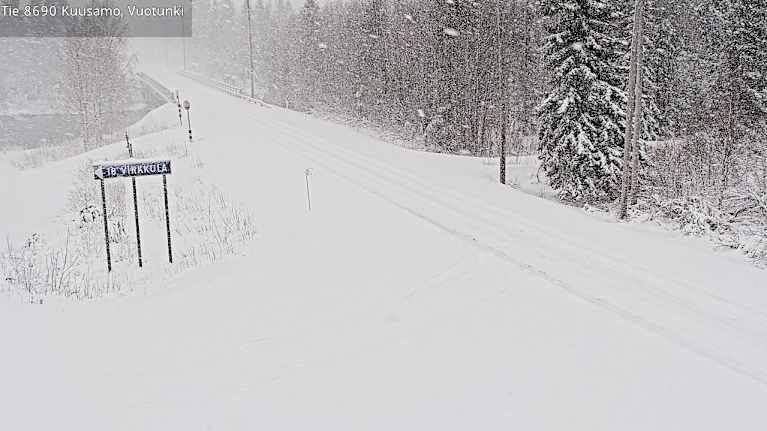 Kuusamossa ja Sallassa on tullut jopa 30 senttimetriä lunta | Uutisia ...