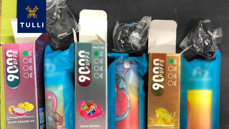 Tullin haaviin päätyi noin tuhat laitonta sähkösavuketta – paljastui ...