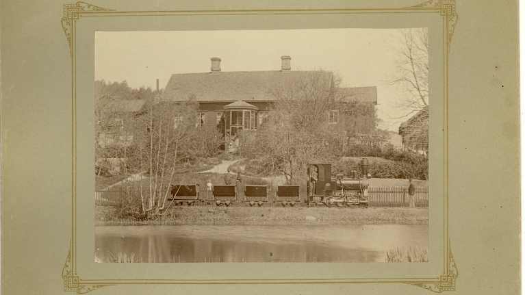 Fiskars museum vill bygga järnvägsområde för loket Lill-Bässen ...