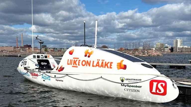 Jari Saario hätätilanteessa eteläisellä valtamerellä | Urheilu lyhyesti ...