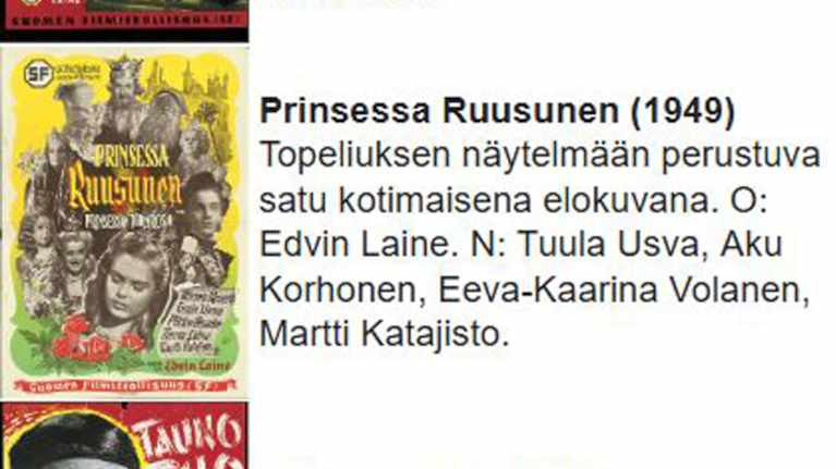 Anna elokuvalahja läheisellesi – tästä voit toivoa 1940-luvun suursuosikkeja! | Yle Kulttuuri | Yle