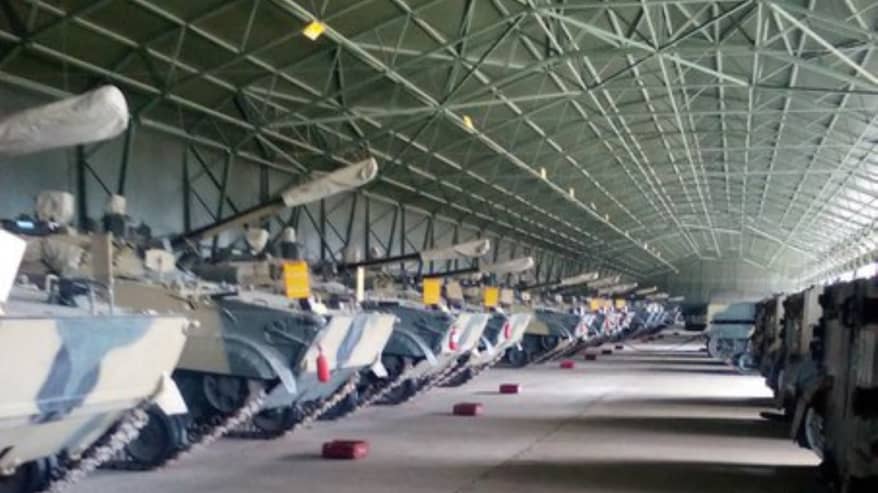 Satellite images: New buildings appear at Russian military bases near ...