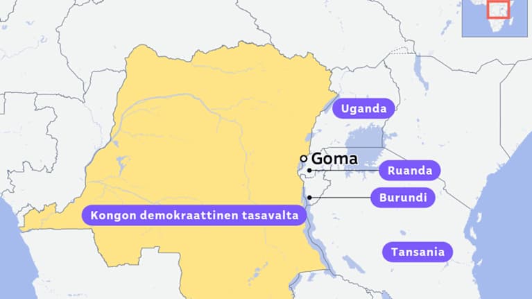 Taistelut kiihtyvät Kongossa – 400 000 ihmistä on joutunut jättämään kotinsa tammikuussa ...