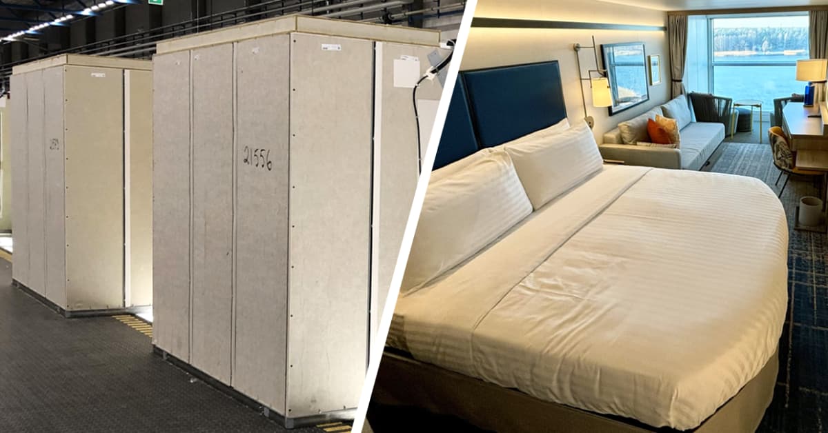 Maailman suurimman risteilyaluksen hytit tehtiin Kaarinassa – kävimme ...