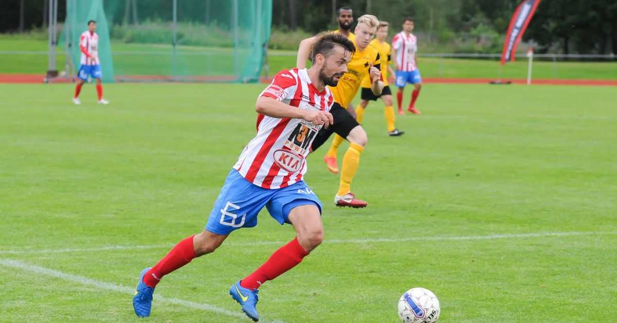 Faton Seferi gjorde segermålet för BK-46 | Västnyland | Svenska Yle