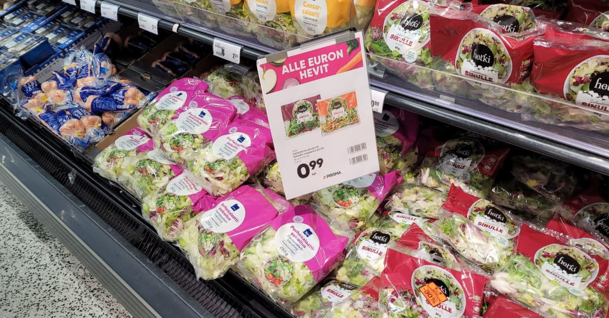 S-ryhmä mainosti espanjalaista salaattia kotimaisena, vaikka se oli ...