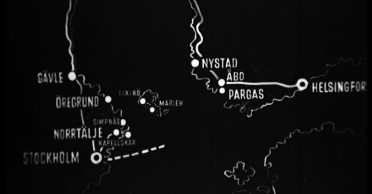 Färjtrafiken mellan Sverige och Finland 1962 | Arkivet | Svenska Yle