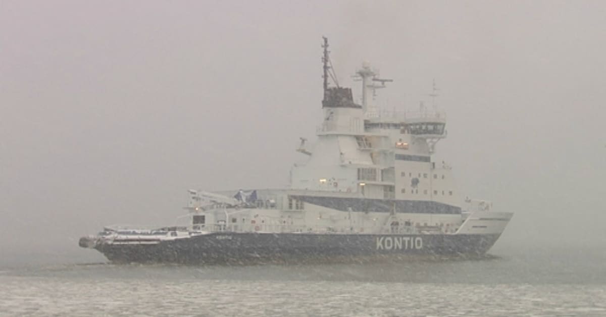 Isbrytare räddade lastfartyg i Bottenviken | Inrikes | Svenska Yle