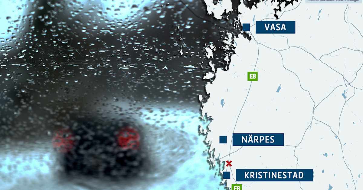 12-åring körde bil från Brahestad till Närpes - resan slutade i en ...