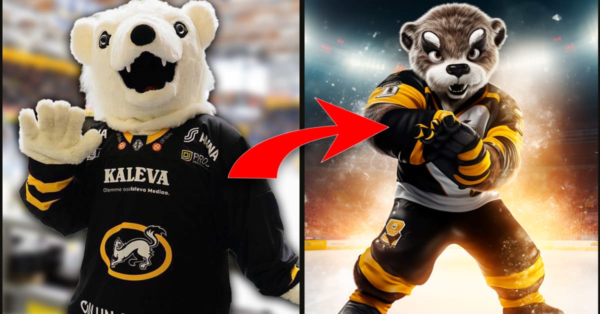 Oulun Kärppien maskotti koki muodonmuutoksen sometähden käsittelyssä ...