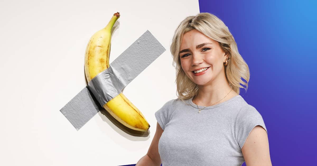 Tejpad banan såldes för sex miljoner dollar – därför är det konst ...