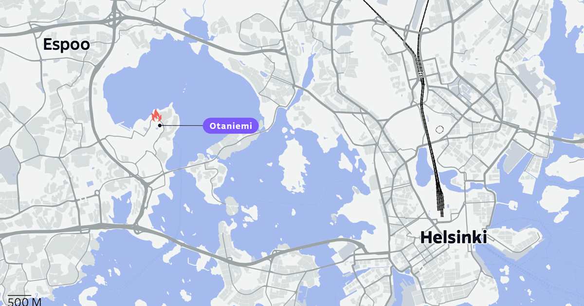 Espoon Otaniemen tulipalossa loukkaantunut asukas on kuollut | Kotimaa | Yle