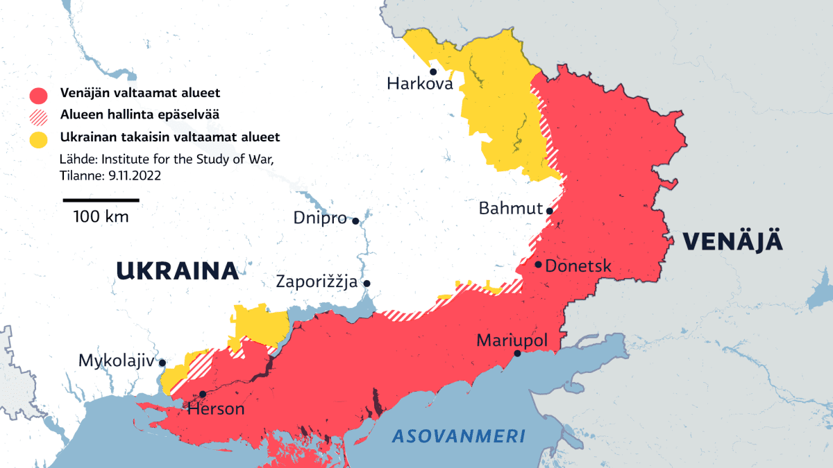 Yle Ukrainassa: Venäjän vetäytymisestä näkyy merkkejä Dneprjoella | Yle ...