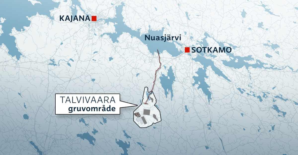 Mycket gruvvatten släpps ut från Talvivaara | Inrikes | Svenska Yle