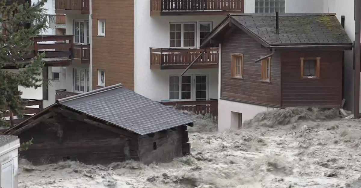 Tulva saartoi Sveitsissä tunnetun Zermattin alppikylän | Uutisia ...