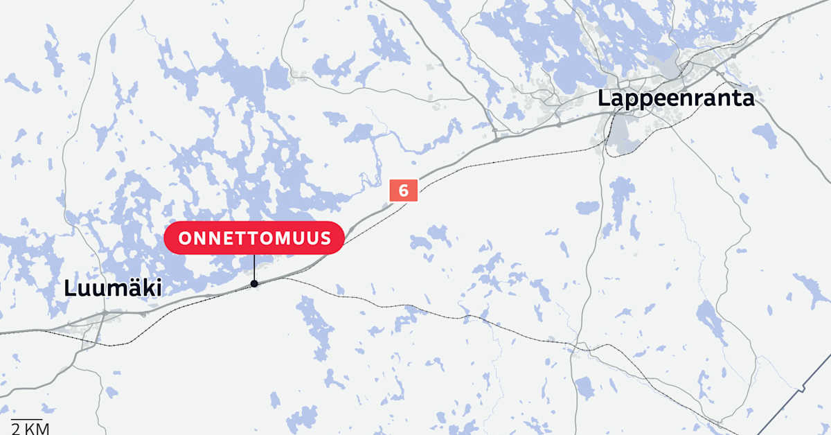 Kuorma-auto ja rekka kolaroivat Kuutostiellä Luumäellä | Etelä-Karjala ...