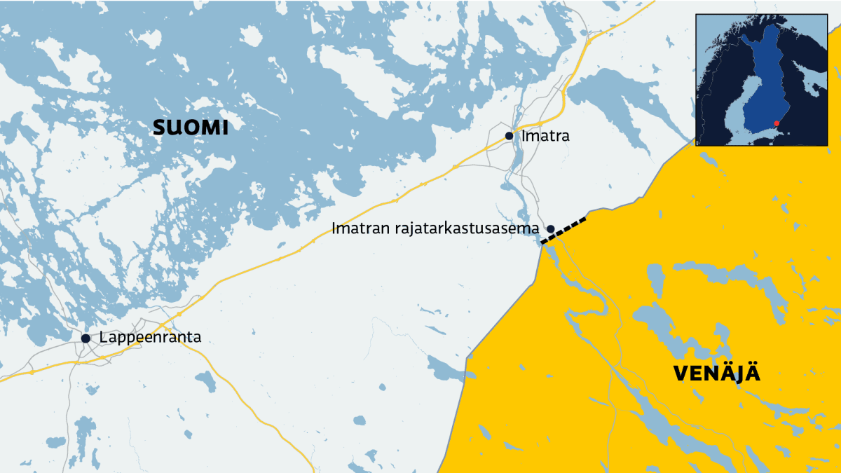 Тестову ділянку огорожі біля кордону з Росією побудують в Іматра Новини Yle Uutiset