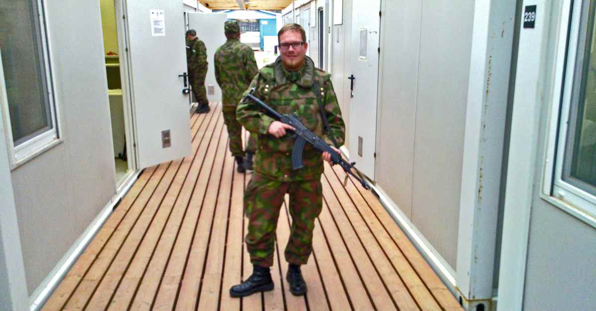 Ted Urho: Jag vill hellre skjuta än snacka gamla militärminnen ...