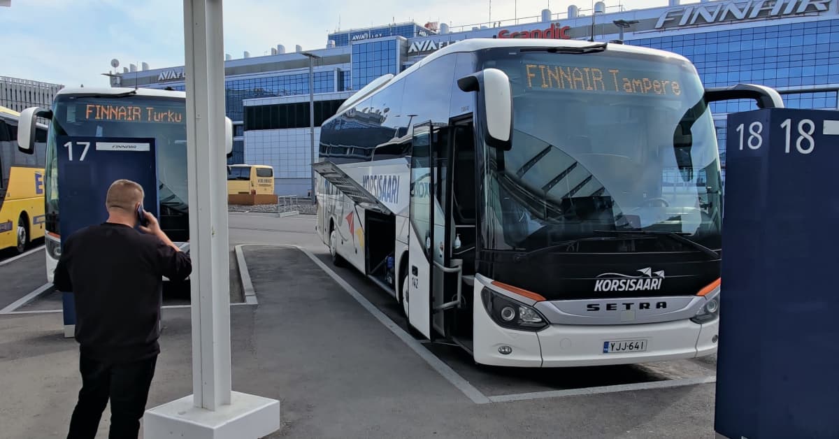 Finnair replacing Helsinki flights to Turku, Tampere with buses | Yle ...