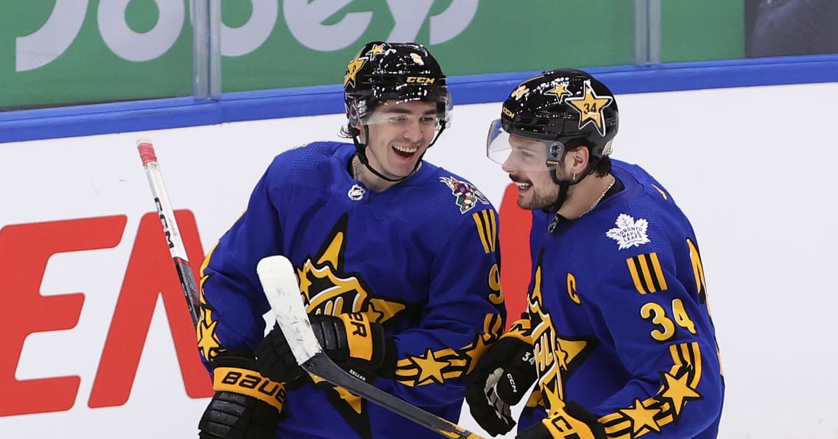 Team Matthews vei NHL:n tähdistöpelin, Sebastian Aho harmissaan ...